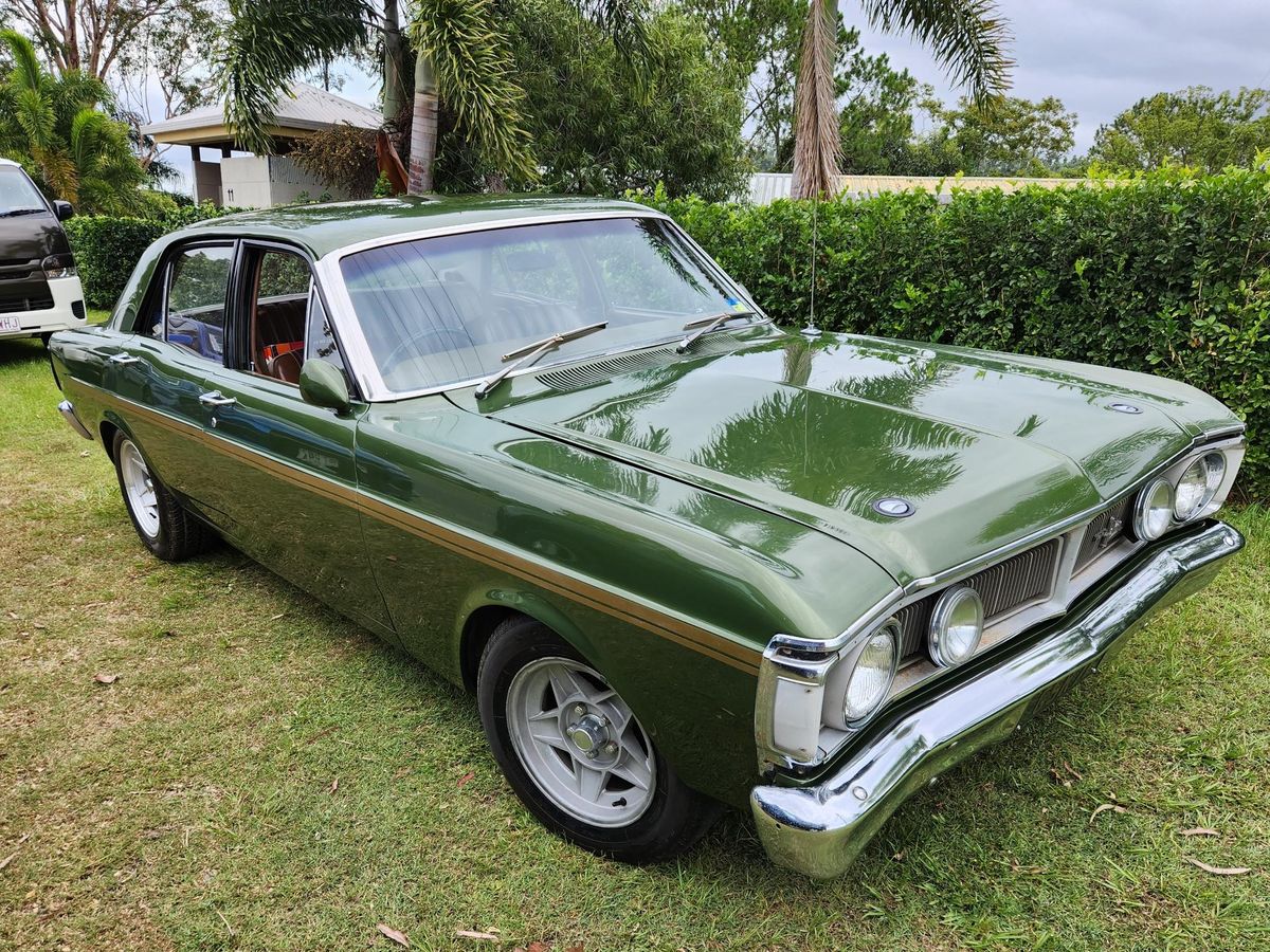 1971 XY GS Falcon 351 K Code - Jewel Green | Sold | Australian Muscle ...
