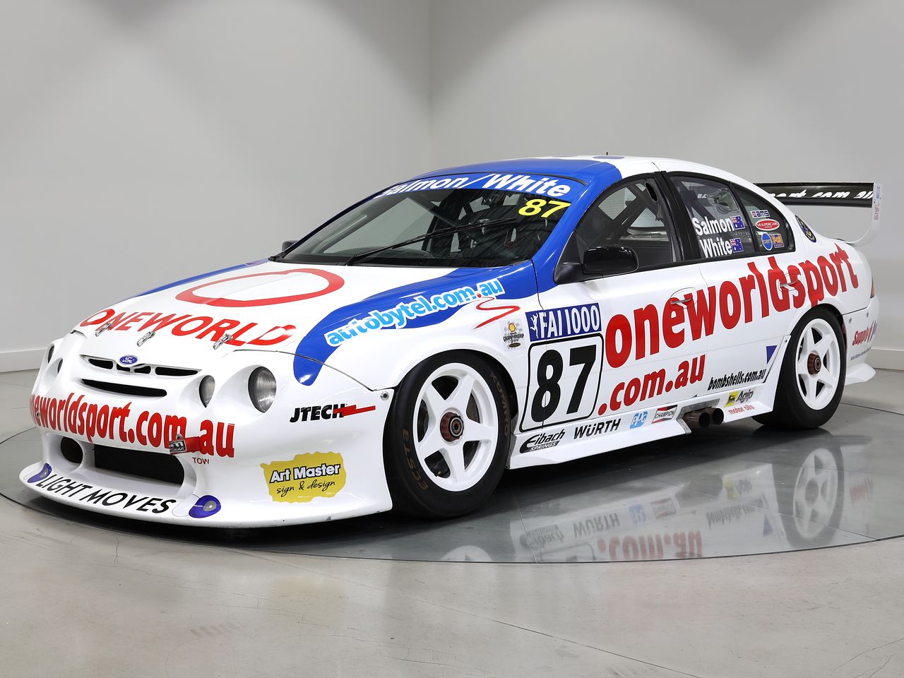 2000 Ford AU Falcon One World V8 Supercar … | Sold | Australian Muscle ...